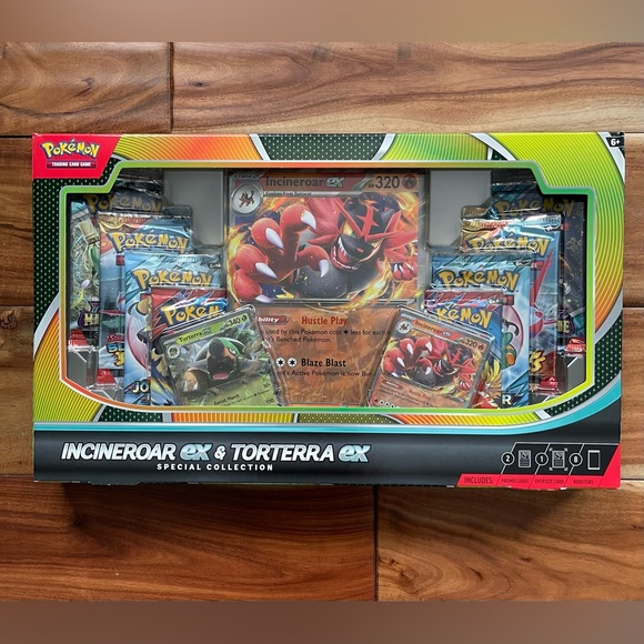 Pokemon | Toys | Pokemon Incineroar Ex And Torterra Ex Special ...